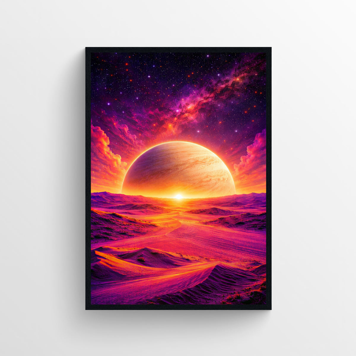 Beyond the Horizon Trippy Poster | Colorful Wall Decor - CollegeWares