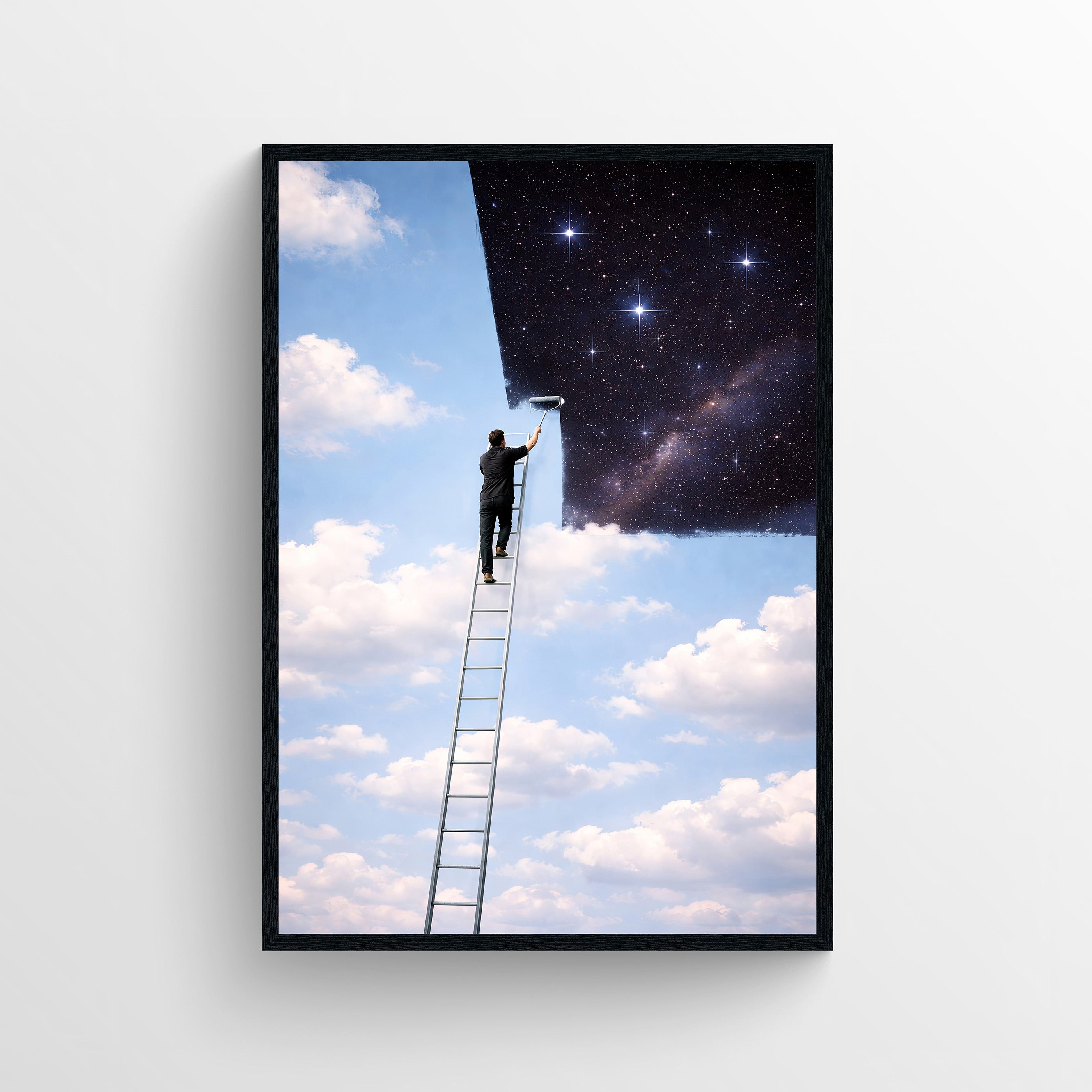 Beyond the Surface Trippy Poster | Colorful Wall Decor - CollegeWares