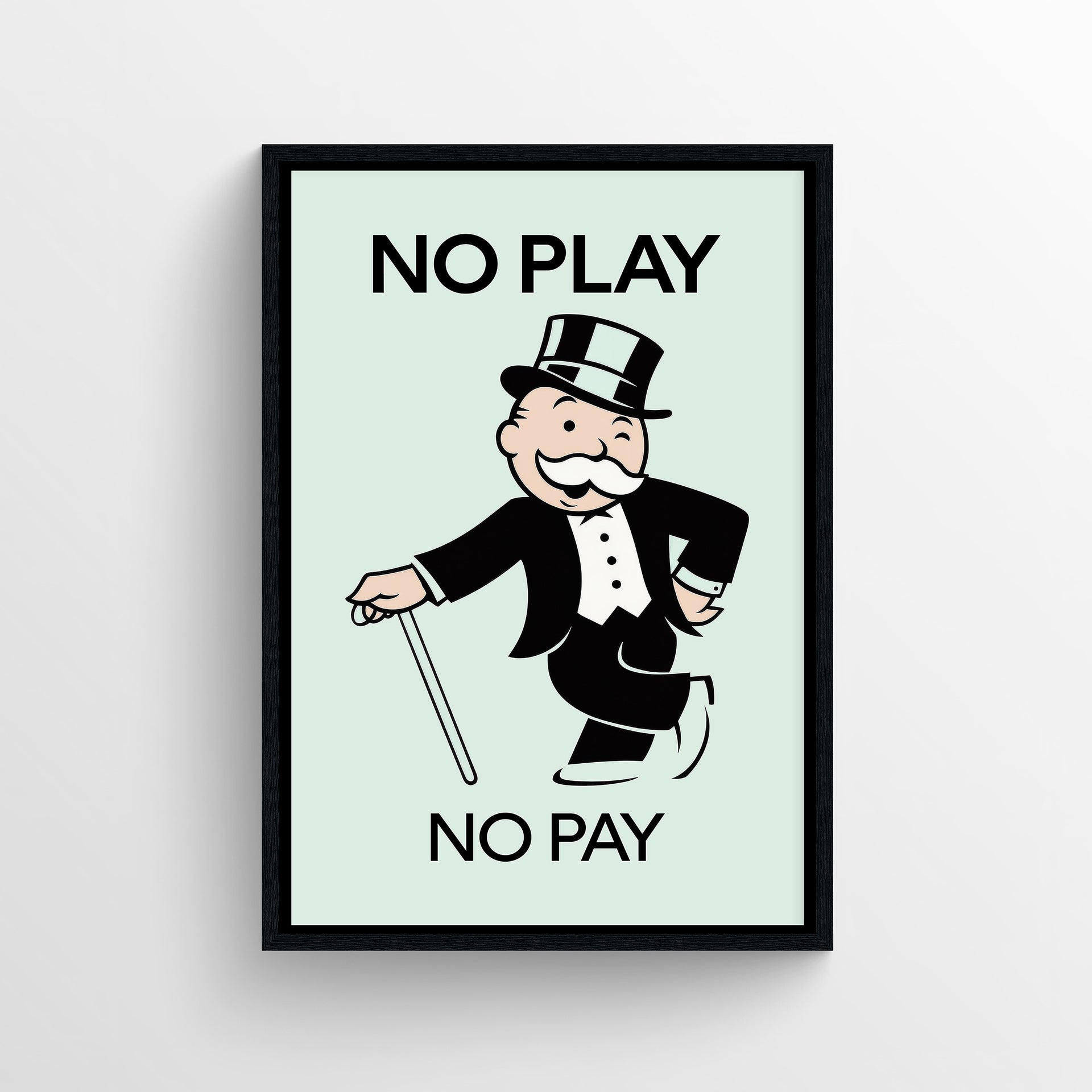 Earn Your Keep Monopoly Poster | Inspirational Decor - CollegeWares