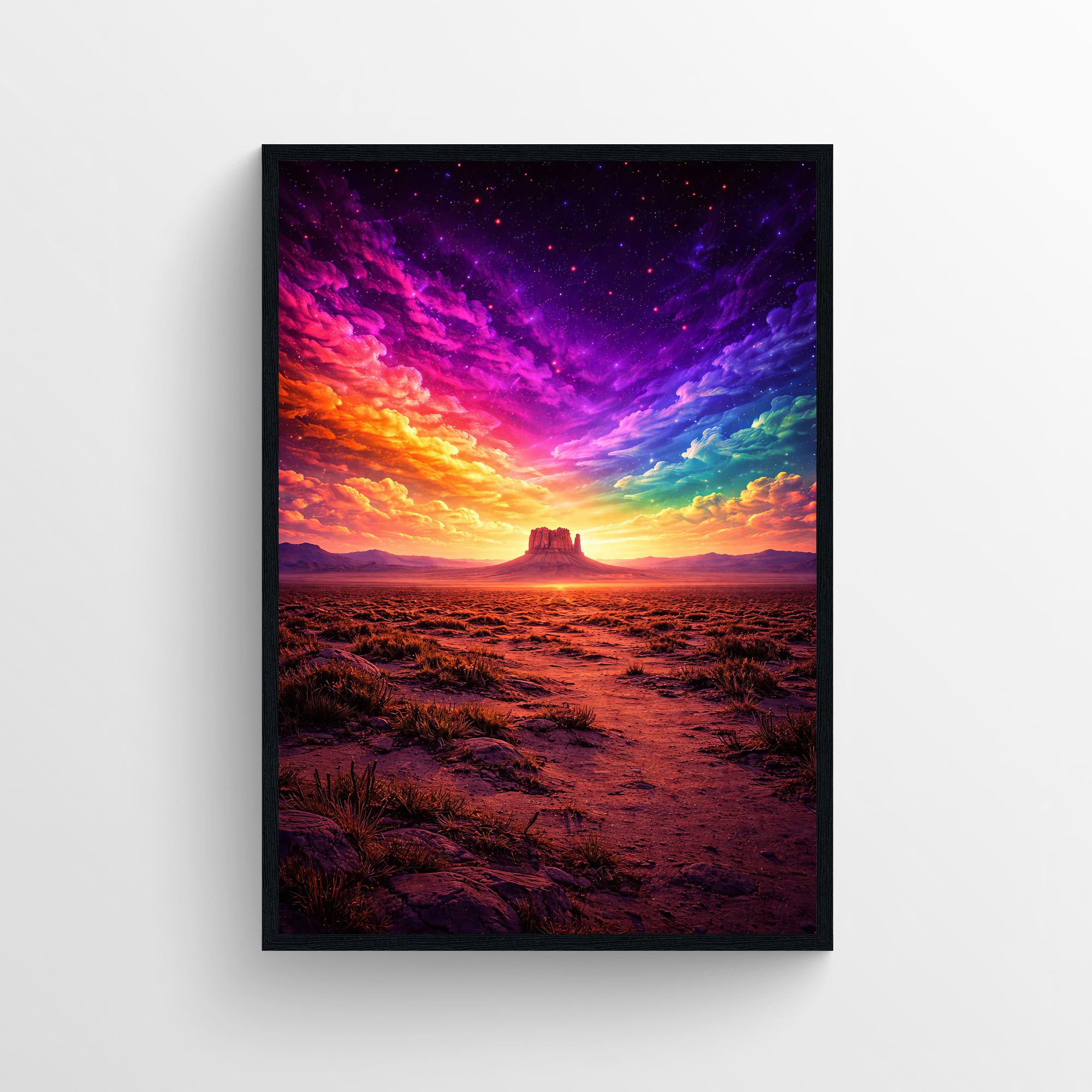 Infinite Dusk Trippy Poster | Colorful Wall Decor - CollegeWares