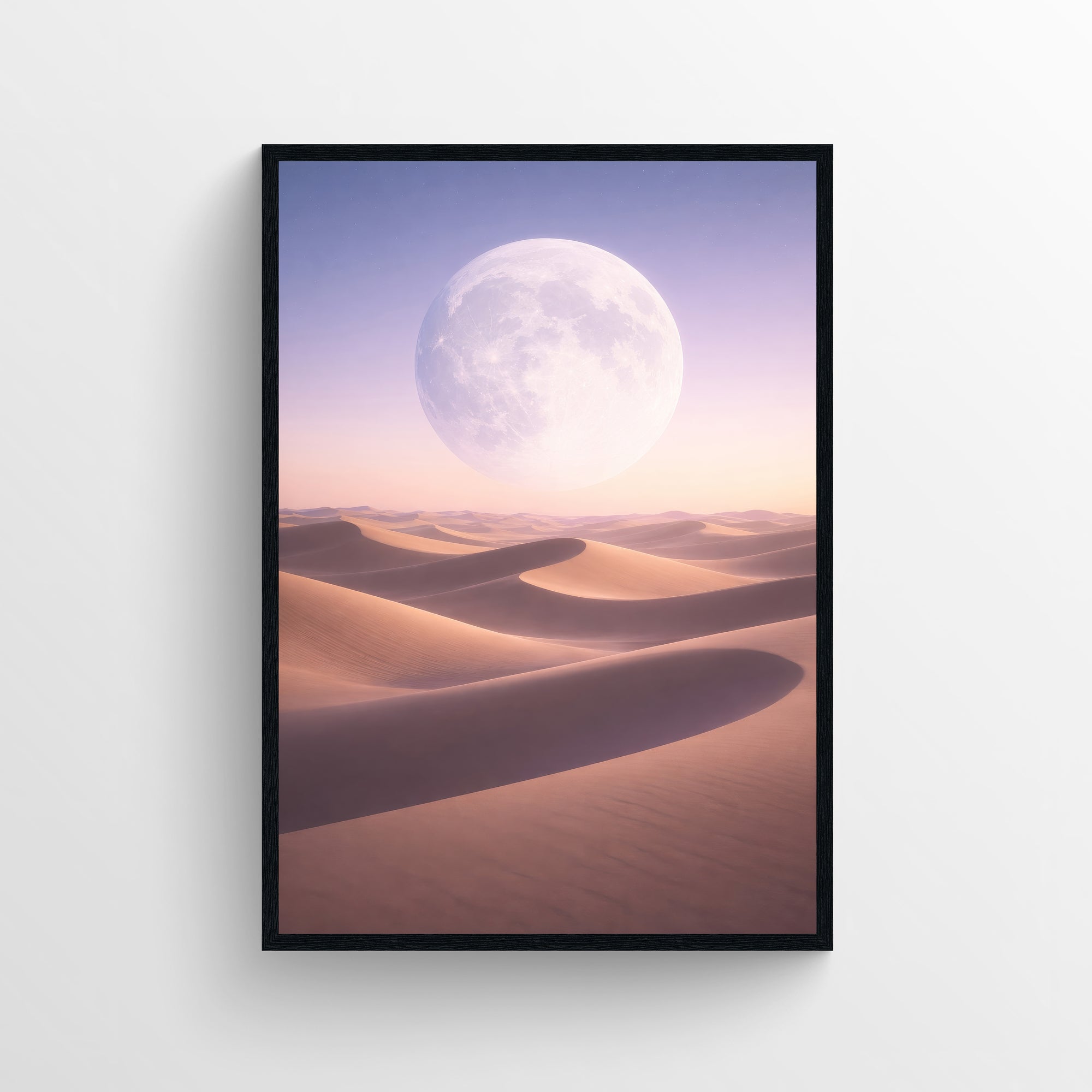 Lunar Drift Trippy Poster | Colorful Wall Decor - CollegeWares