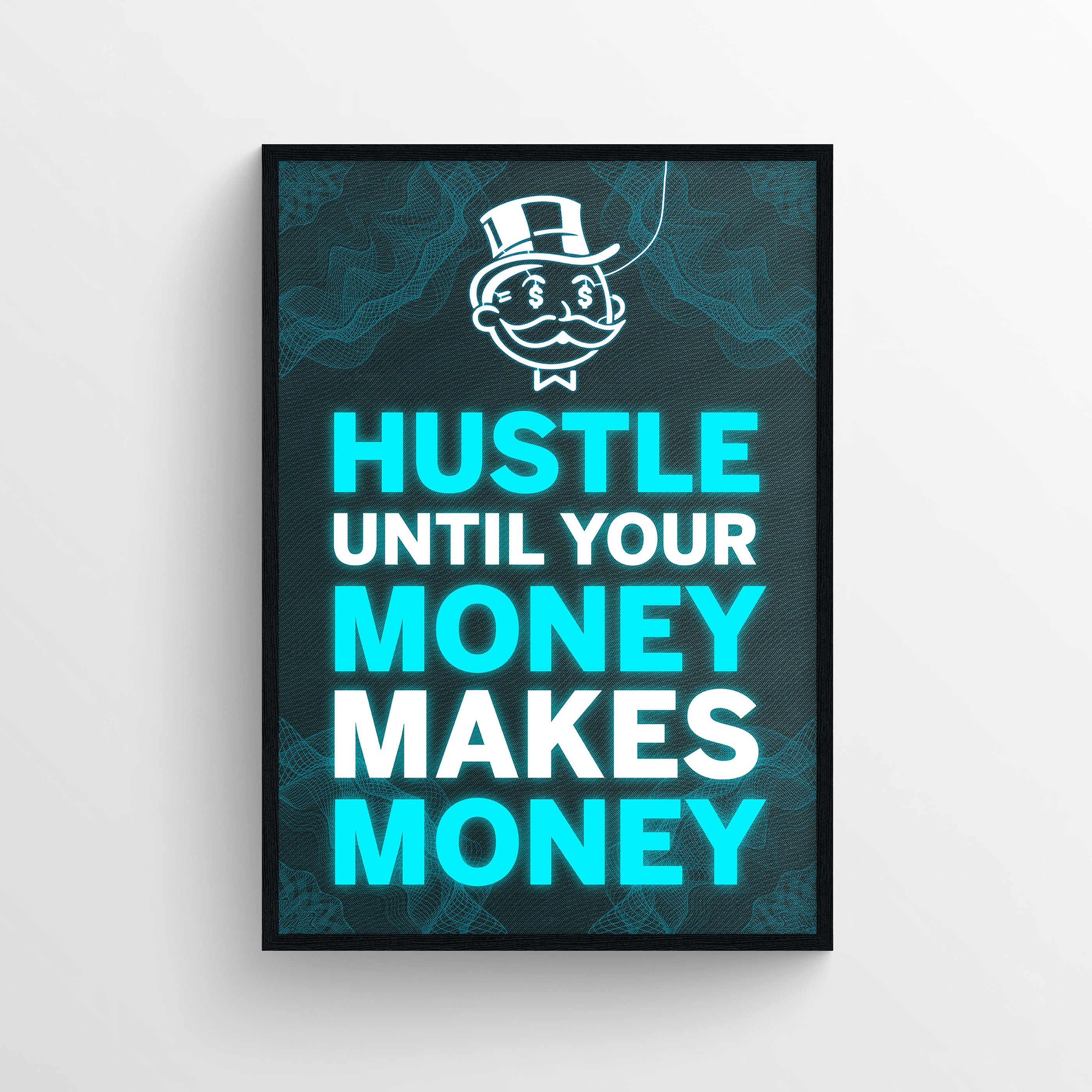 Money Makes Money Poster | Inspirational Business Decor - CollegeWares