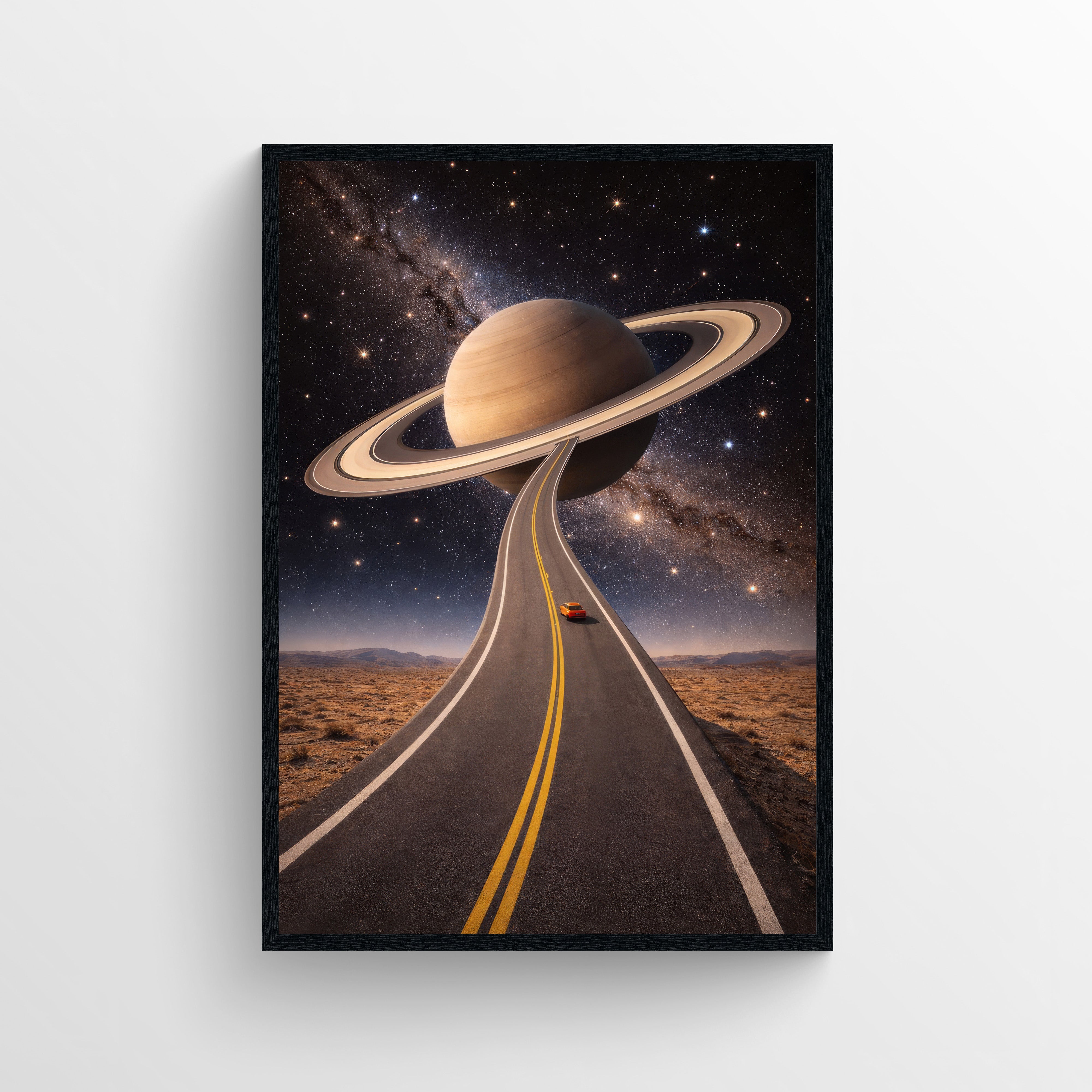No Exit Trippy Poster | Colorful Wall Decor - CollegeWares