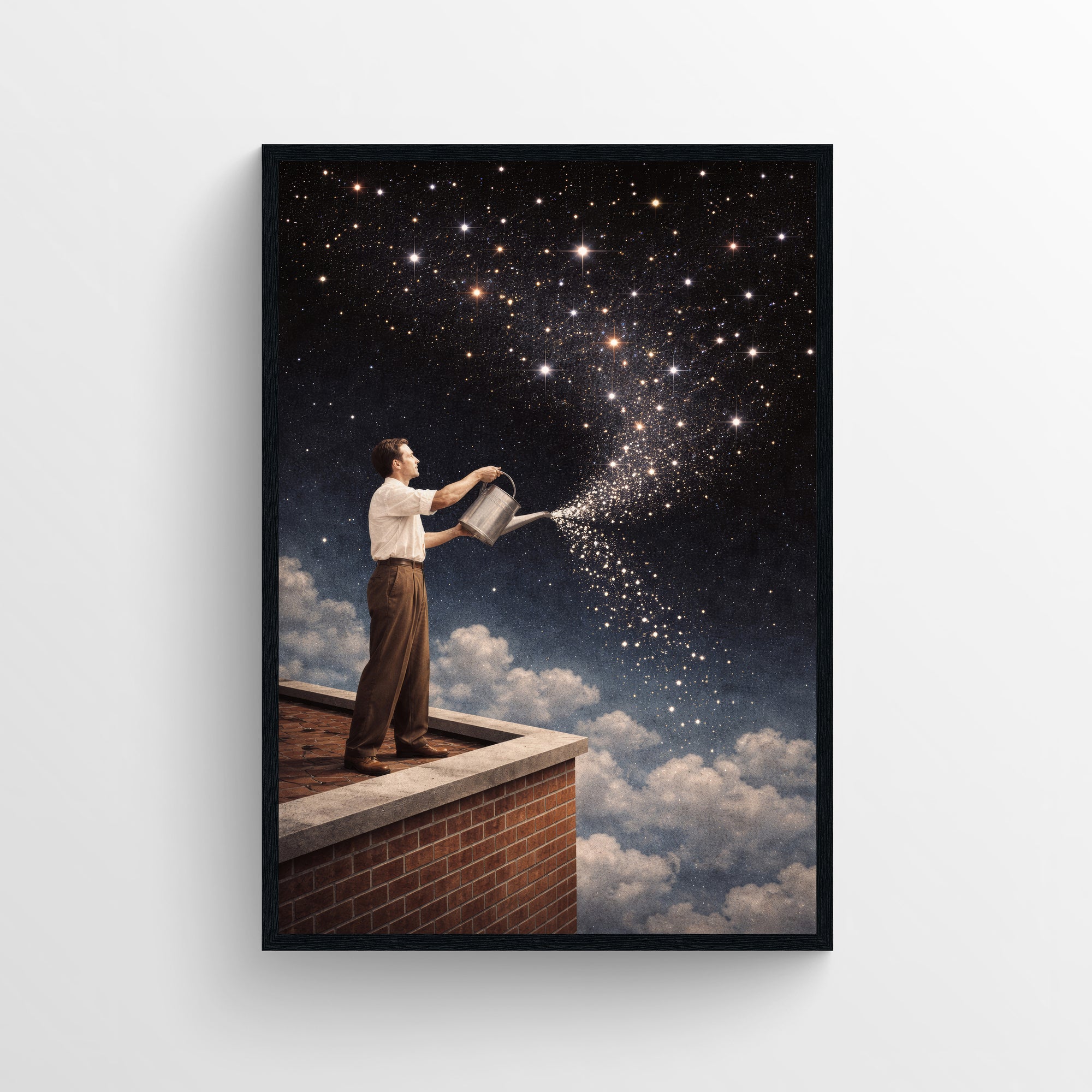 Stargarden Care Trippy Poster | Colorful Wall Decor - CollegeWares