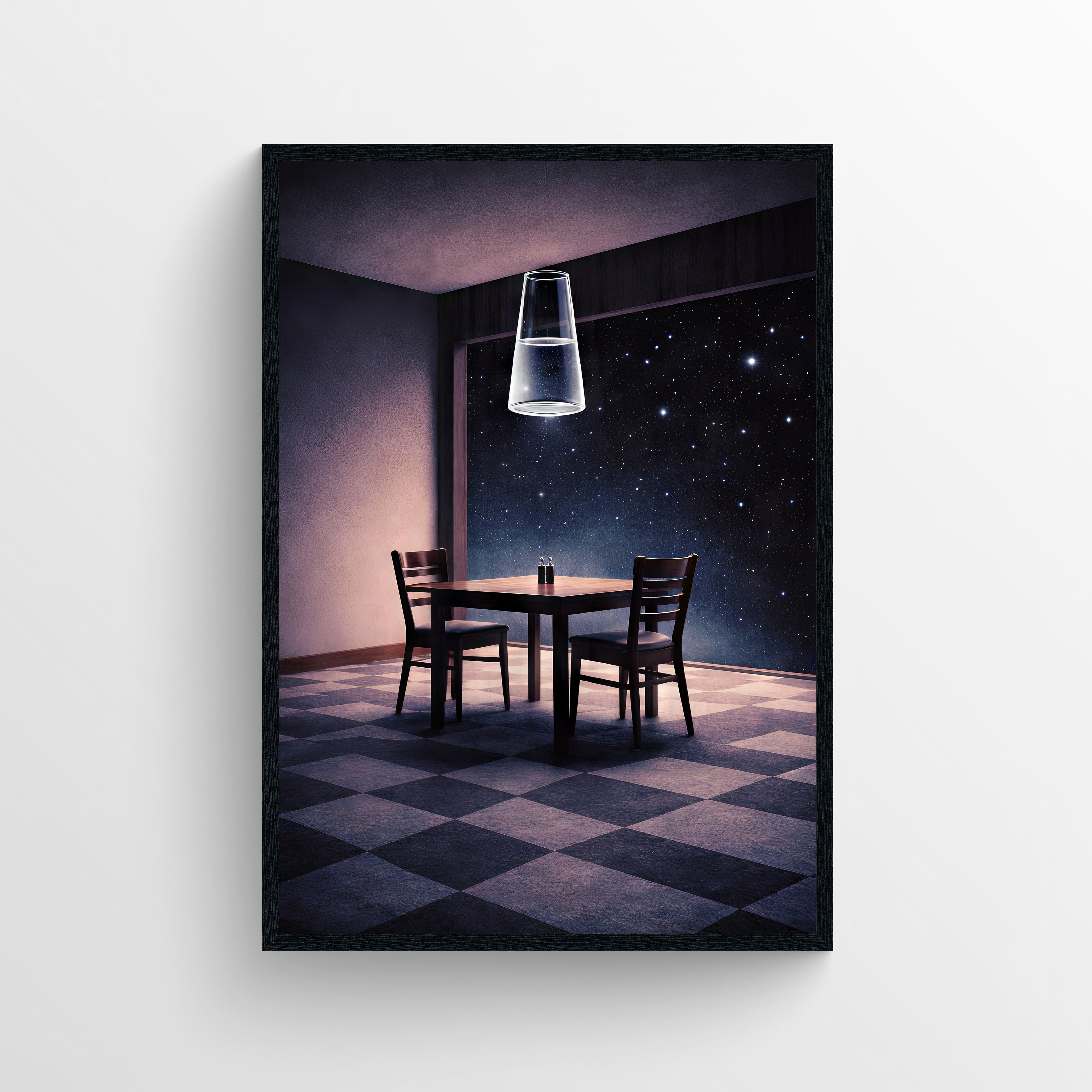 Weightless Room Trippy Poster | Colorful Wall Decor - CollegeWares
