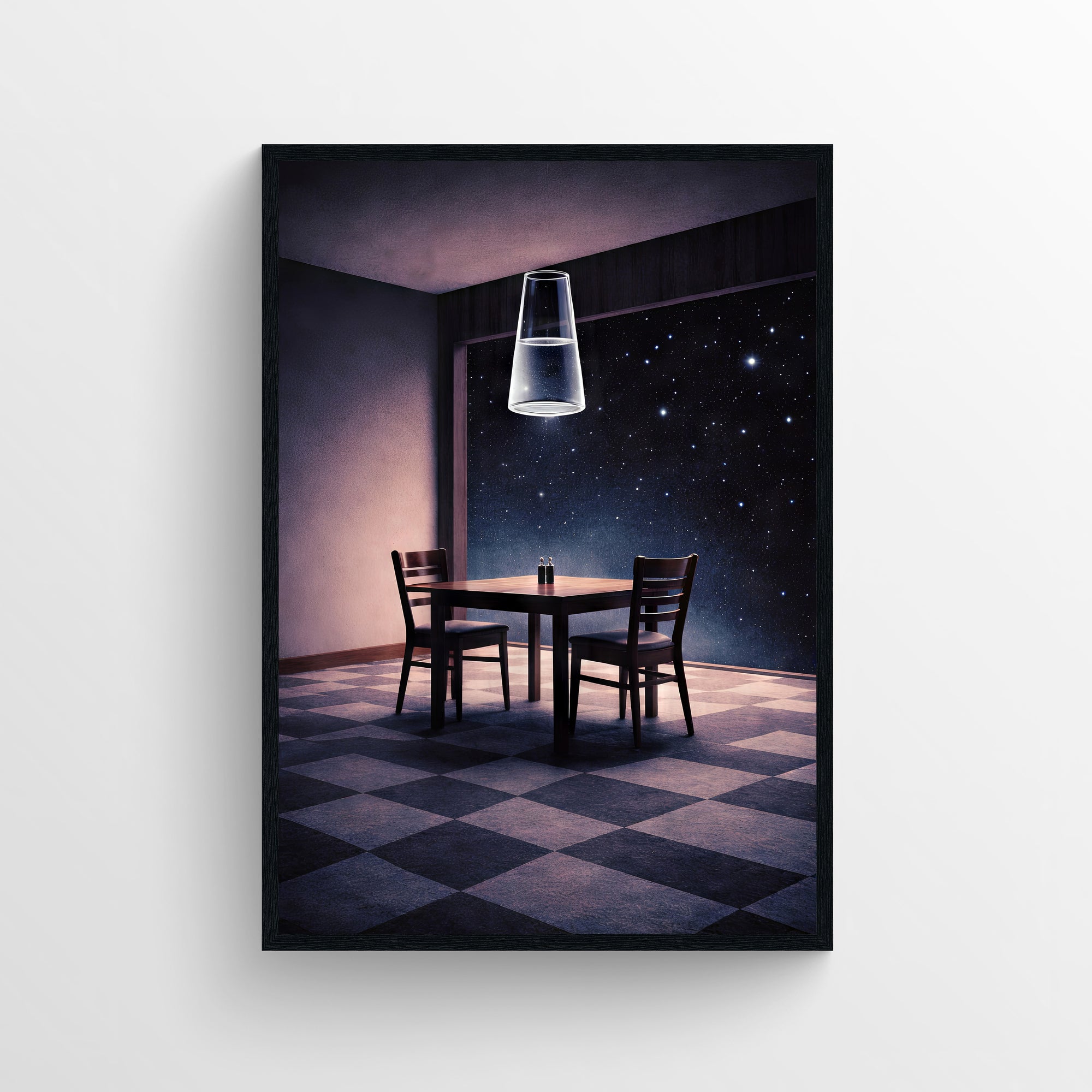 Weightless Room Trippy Poster | Colorful Wall Decor - CollegeWares